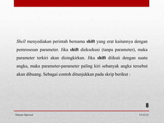 Sistem operasi pertemuan 9 | PPT