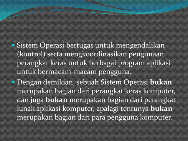 Sistem operasi | PPT