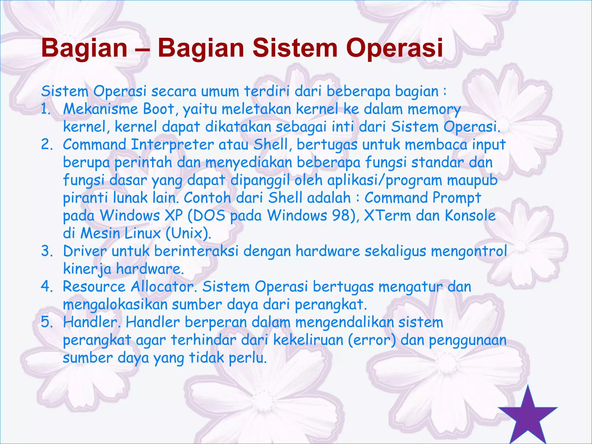Sistem Operasi ( Komputer ) | PPTX