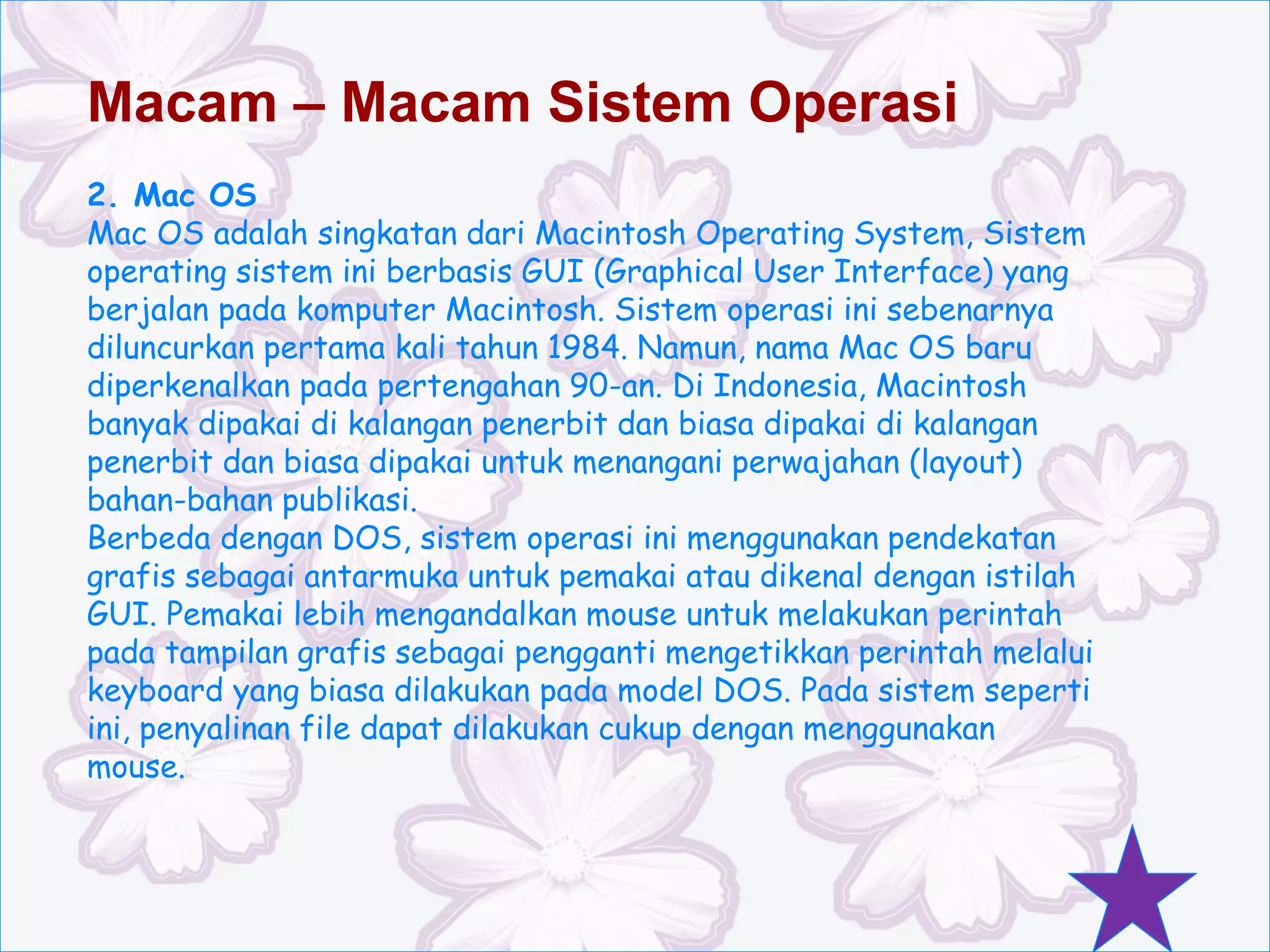 Sistem Operasi ( Komputer ) | PPTX