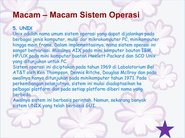 Sistem Operasi ( Komputer ) | PPTX