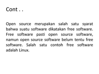 Sistem operasi 2 pert 1 | PPT