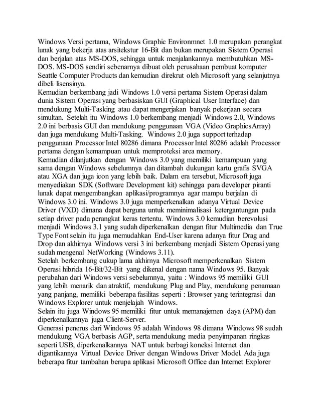 Sistem operasi (alfi syhari) | PDF