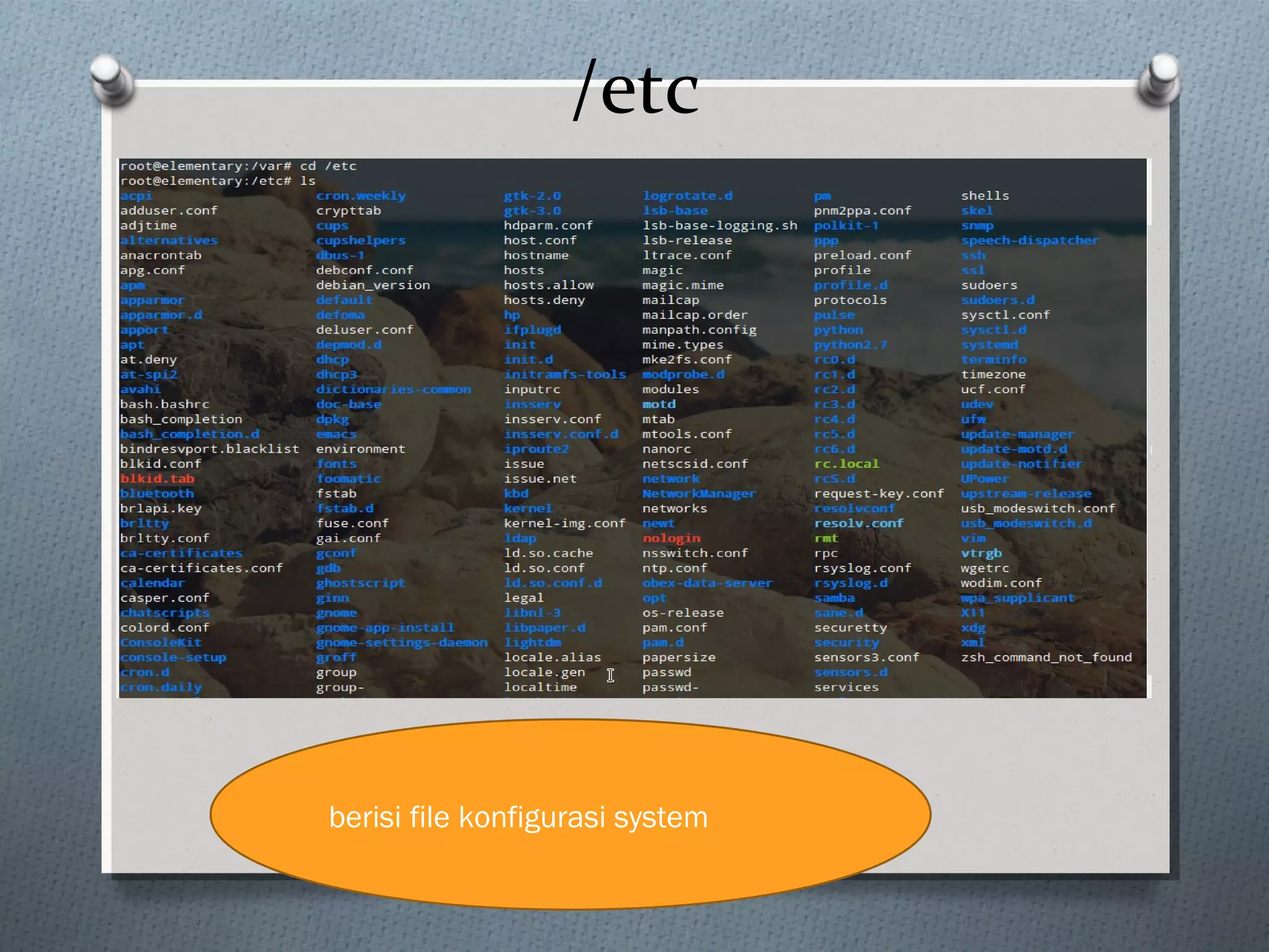 FHS ( filesystem hierarchy standart ) | PPT