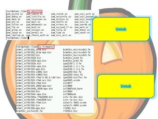 FHS (File Hierarchy Standard) | PPT