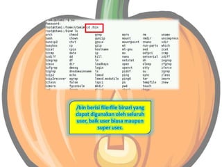 FHS (File Hierarchy Standard) | PPT