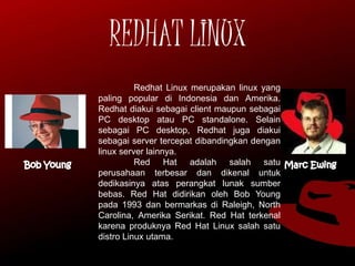 Sistem operasi jaringan, Red Hat Linux | PPT