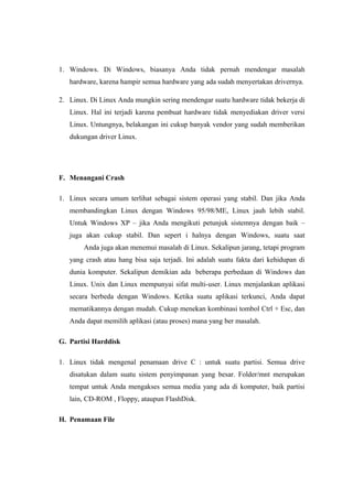 Sistem operasi komputer | DOC