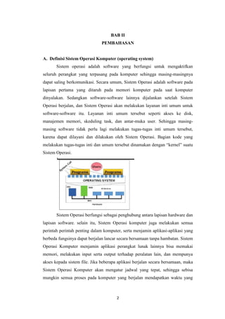 Sistem operasi komputer | PDF