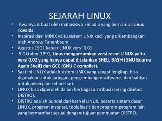 Sistem operasi linux | PPT