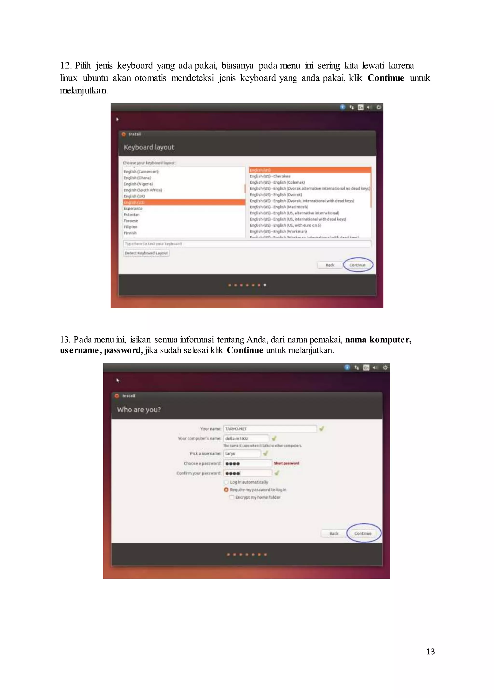 Sistem operasi : Makalah linux ubuntu | DOCX
