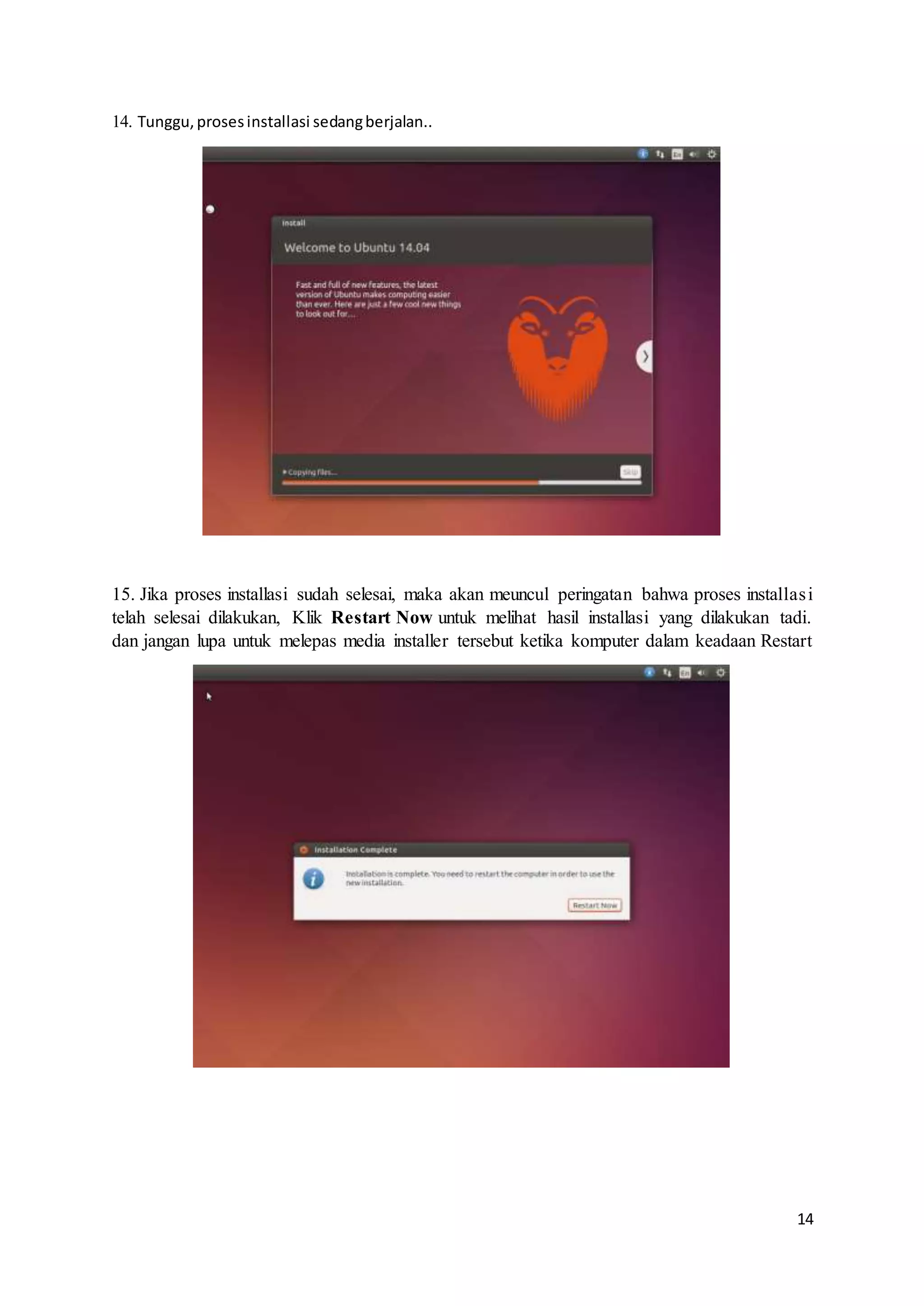 Sistem operasi : Makalah linux ubuntu | DOCX