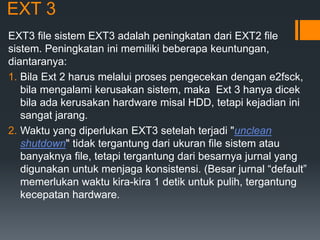 Sistem operasi sistem file linux | PPTX