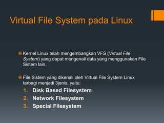 Sistem operasi sistem file linux | PPTX