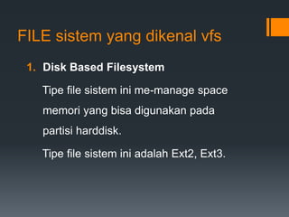 Sistem operasi sistem file linux | PPTX