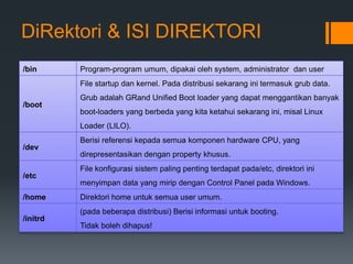 Sistem operasi sistem file linux | PPTX
