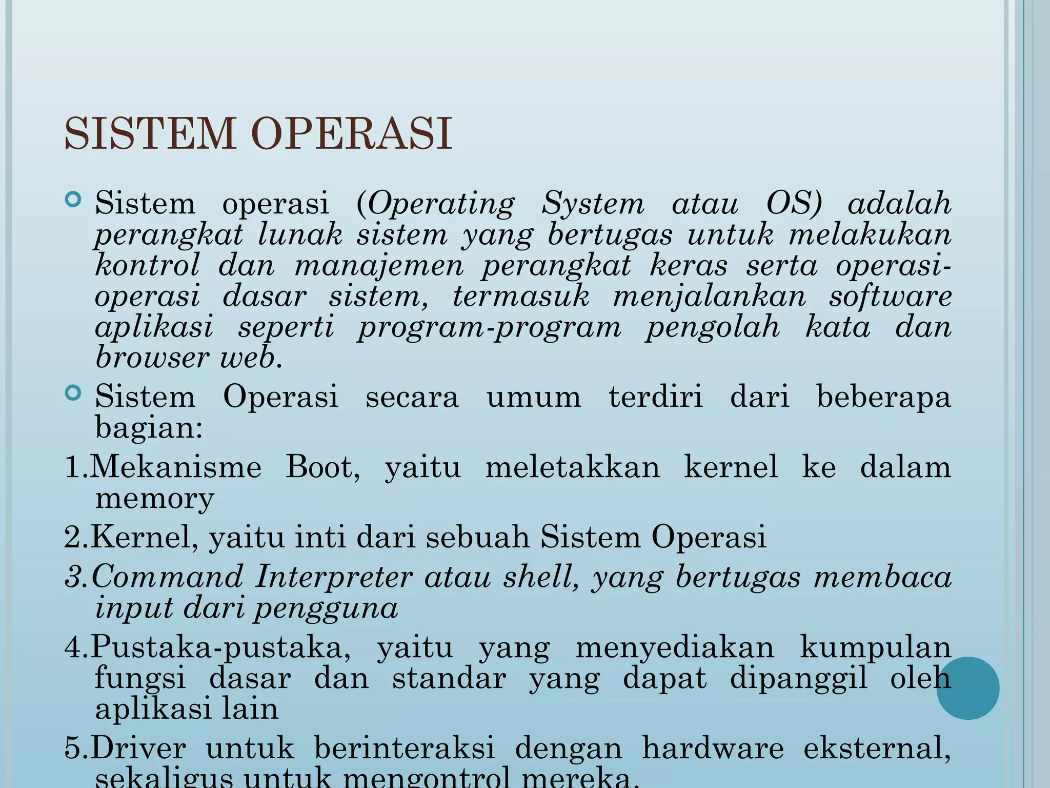 Sistem operasi terdistribusi | PPT
