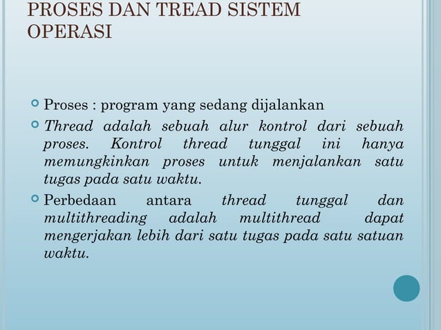 Sistem operasi terdistribusi | PPT