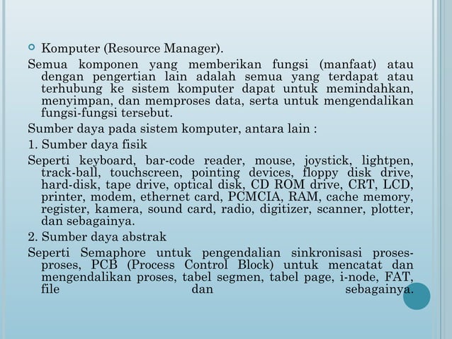 Sistem operasi terdistribusi | PPT