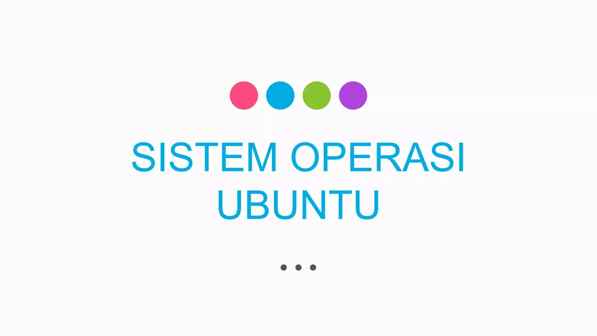 Sistem operasi ubuntu | PPT
