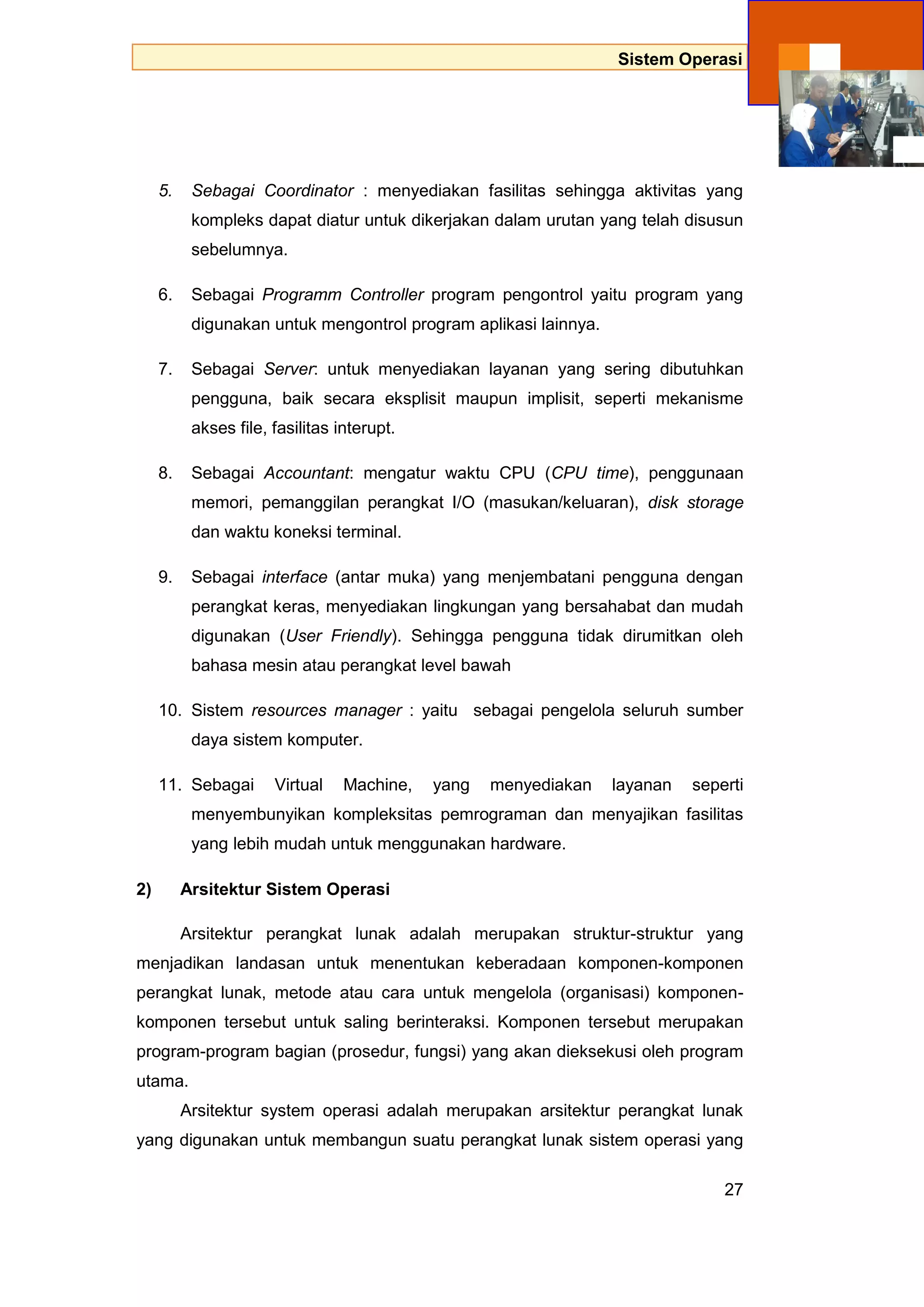 materi sistem oprasi windows semester 1 | PDF