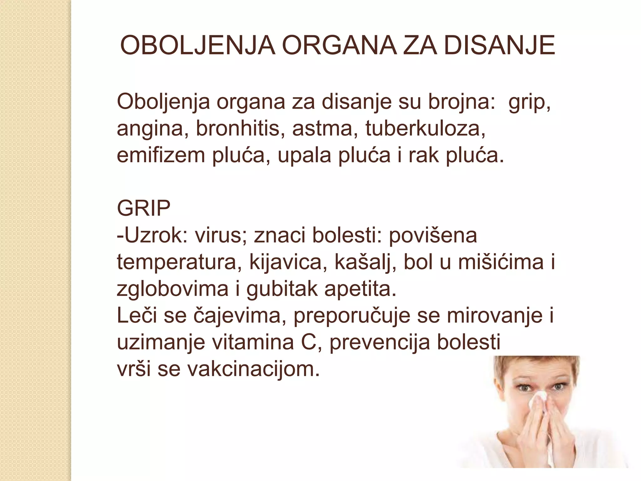 Sistem organa za disanje | PPTX