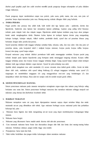Sistem organ tubuh manusia | DOCX
