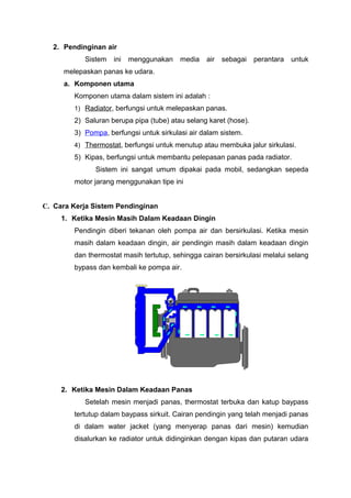 Sistem pada engine | DOC