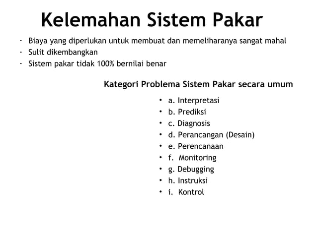 Sistem pakar | PPT
