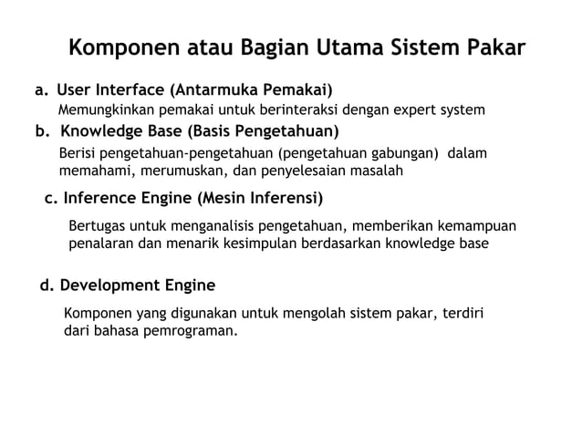 Sistem pakar | PPT