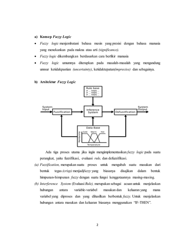 Sistem pakar fuzzy logic | DOCX