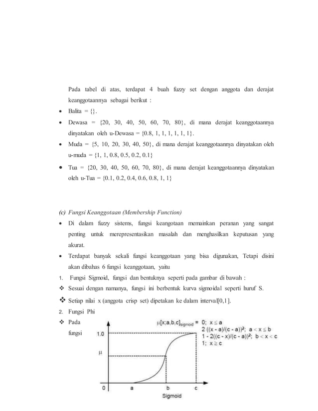 Sistem pakar fuzzy logic | DOCX