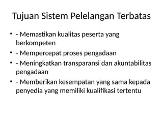Sistem_Pelelangan_Terbatas secara dasar.pptx