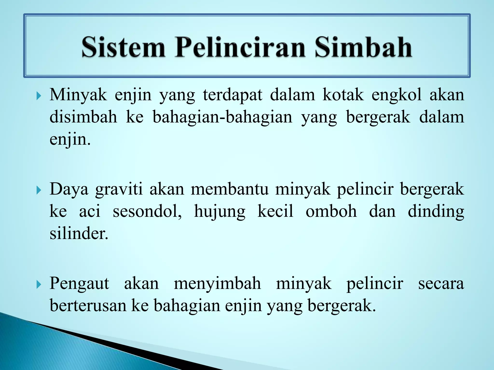 Sistem pelinciran edit | PPTX