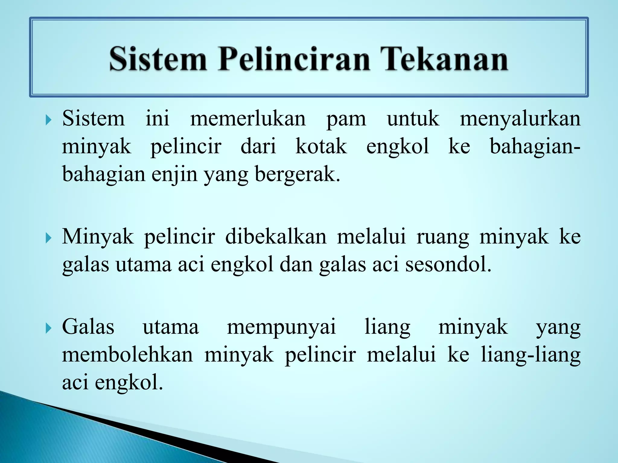 Sistem pelinciran edit | PPTX