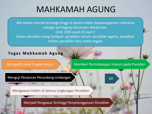 Sistem Pembagian Kekuasaan Di Indonesia Ppt 