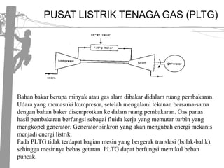 Sistem pembangkit tenaga listrik | PPT