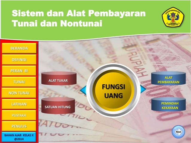 Sistem pembayaran tunai dan nontunai | PPTX