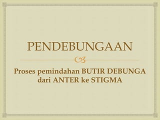 Sistem pembiakan seks bagi tumbuhan | PPTX