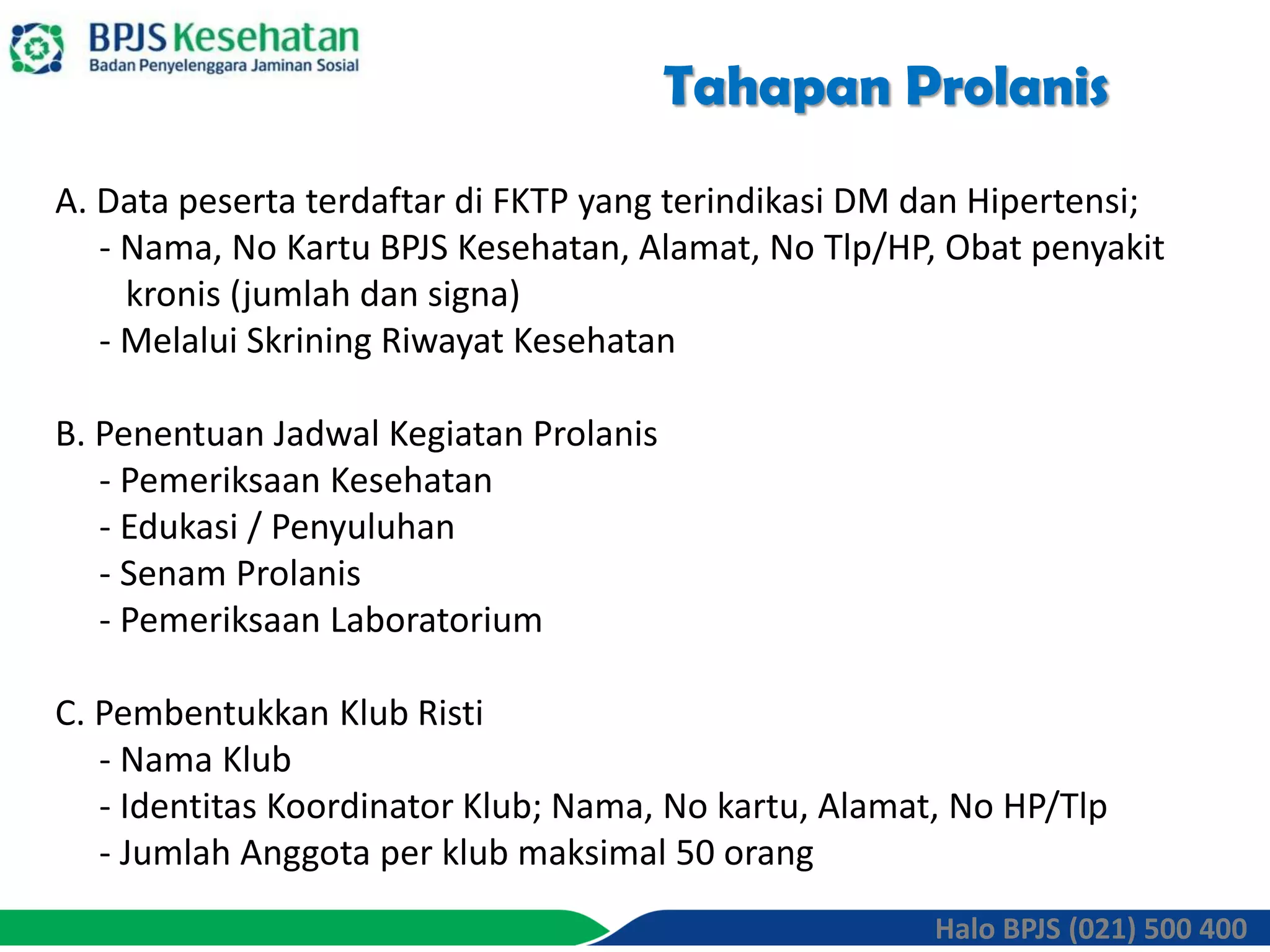 Sistem pembiayaan FKTP bpjs kesehatan 2015 | PDF