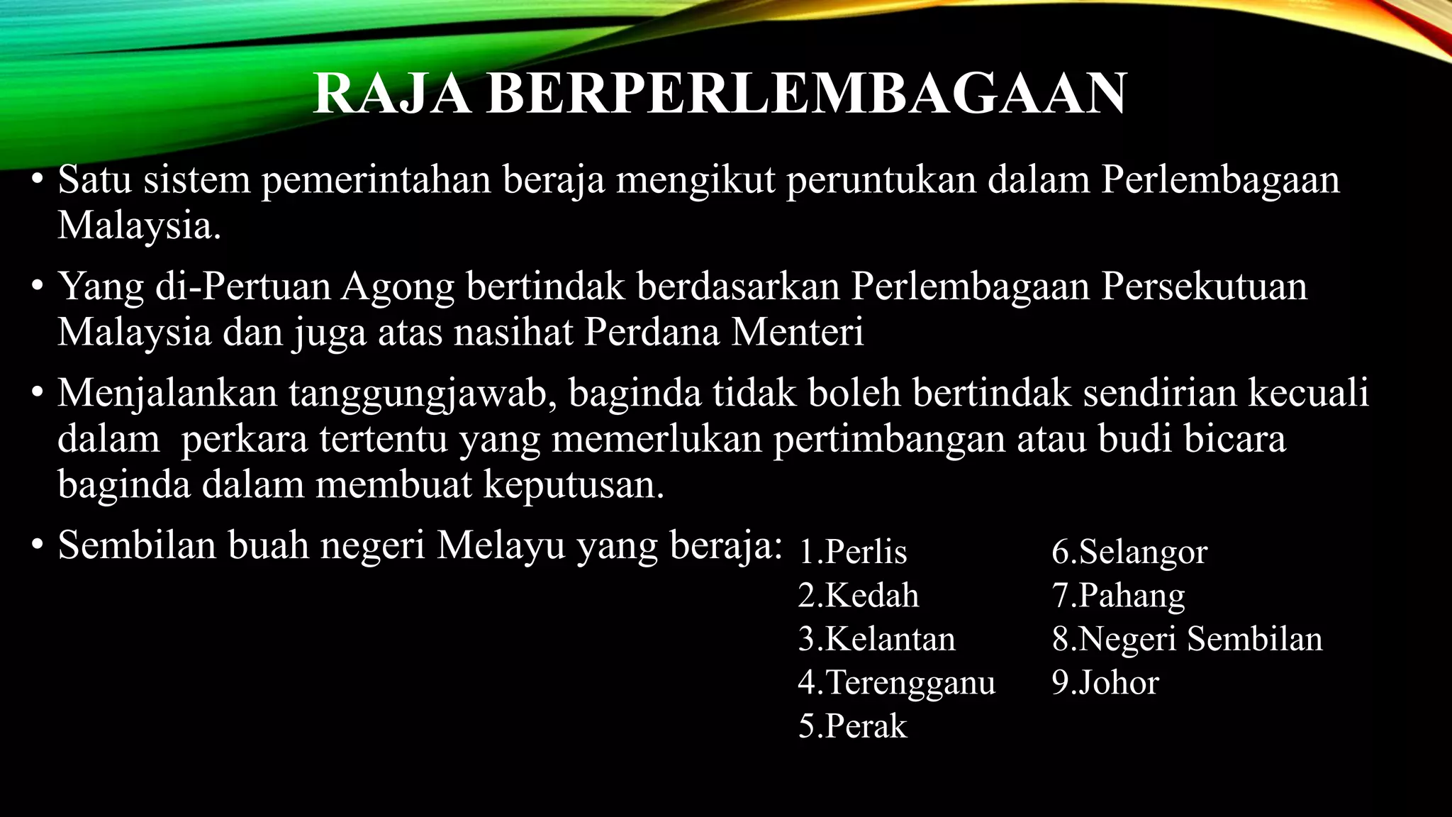 Sistem pemerintahan dan pentadbiran | PPTX