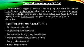 Sistem pemerintahan dan pentadbiran | PPTX