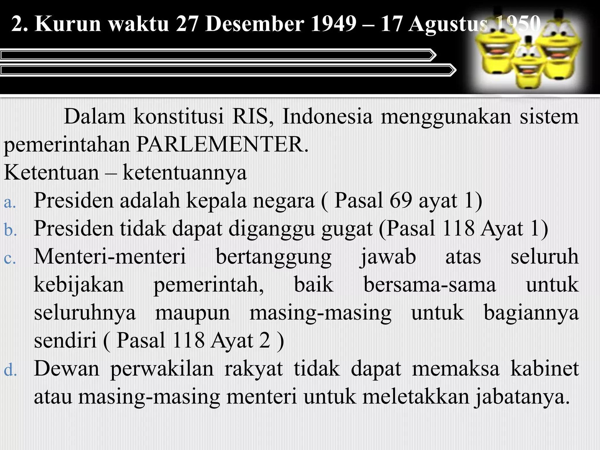 Sistem pemerintahan di indonesia | PPTX