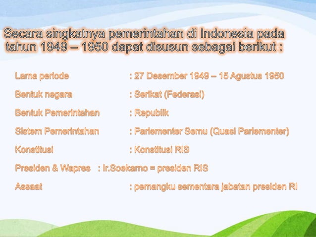 Sistem Pemerintahan di Indonesia dan Perubahan UUD 1945 | PPT
