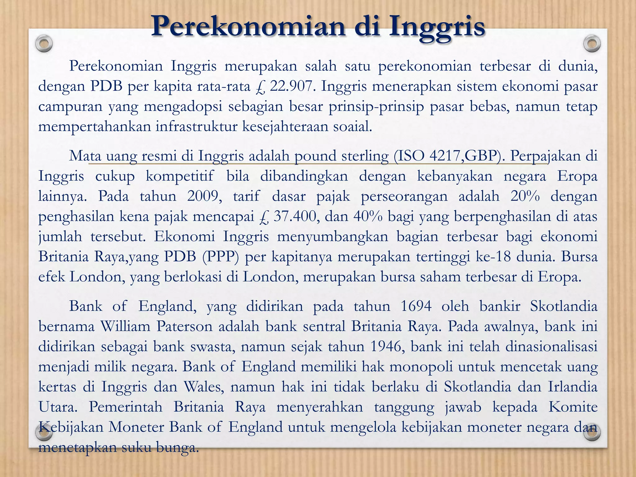 Sistem pemerintahan inggris | PPTX