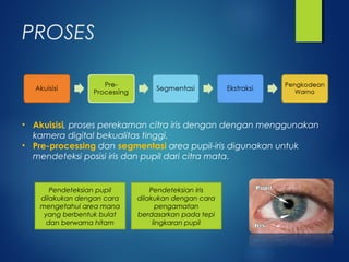 Sistem pemindai biometrik retina dan iris | PPT