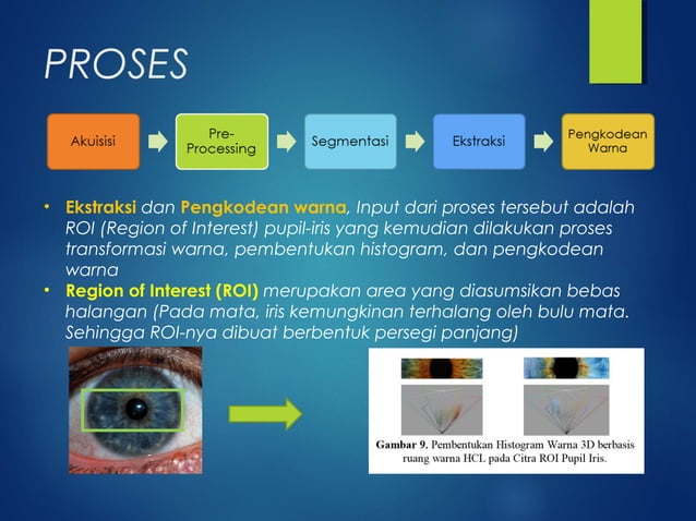 Sistem pemindai biometrik retina dan iris | PPT