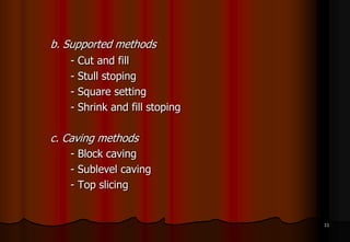 Sistem penambangan | PPTX