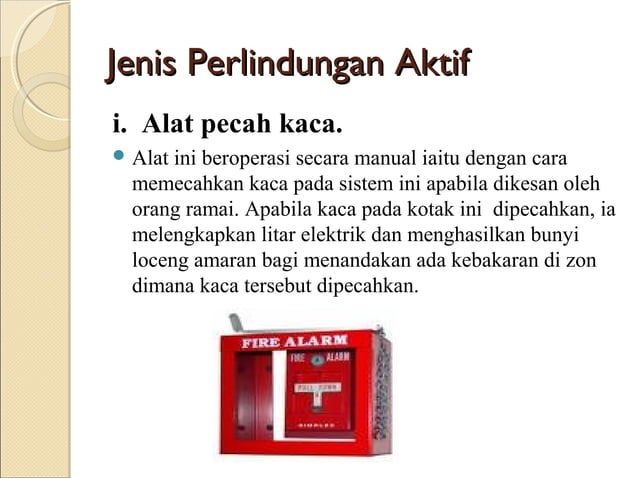 Sistem pencegah kebakaran | PPT