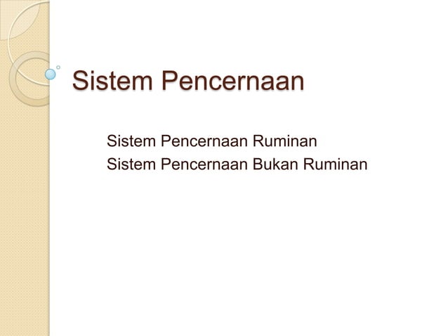 SPN F5 Sistem pencernaan.ppt | PPT
